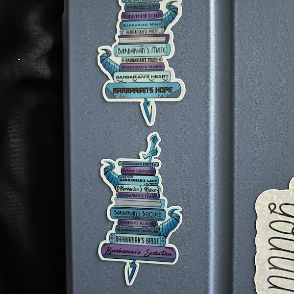 Unofficial Ruby Dixon Stickers Ice Planet Barbarian Stickers Ruby Dixon ...