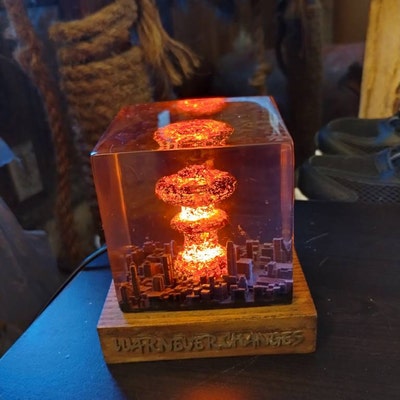 Dragon GOT Resin Night Light, Fire Dragon and Ice Dragon Lamp, 3D ...