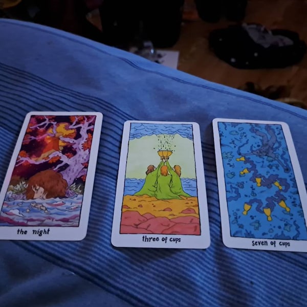 The Relative Tarot by Carrie Paris, 80 Card Tarot Deck With Little ...