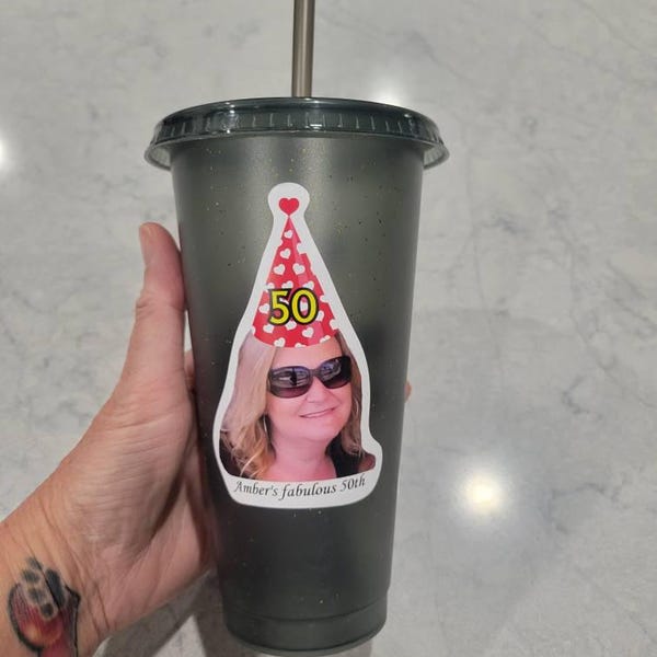 Photo Sticker, Family Photo Sticker, Custom Picture Sticker, Water ...