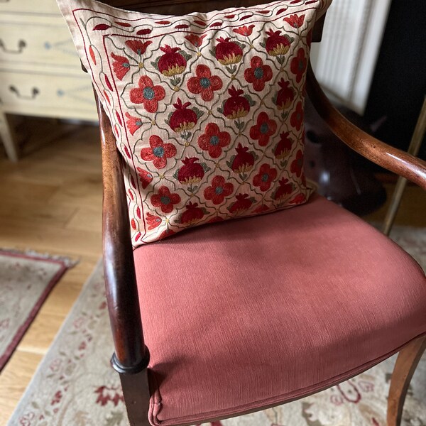 Uzbek Suzani Embroidered Coat, Suzani Long Caftan, Suzani Coat, Suzani ...