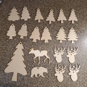 Tooth Shape Multiple Sizes Laser Cut Unfinished Wood Cutout - Etsy