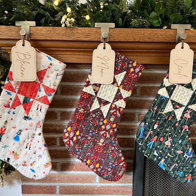Nutcracker Handmade Quilted Stocking - Etsy