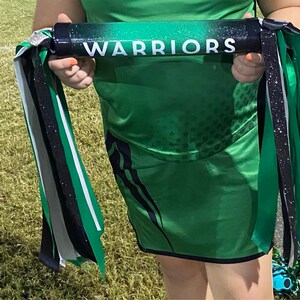 Custom Glitter/confetti-filled Spirit Sticks Football Games - Etsy