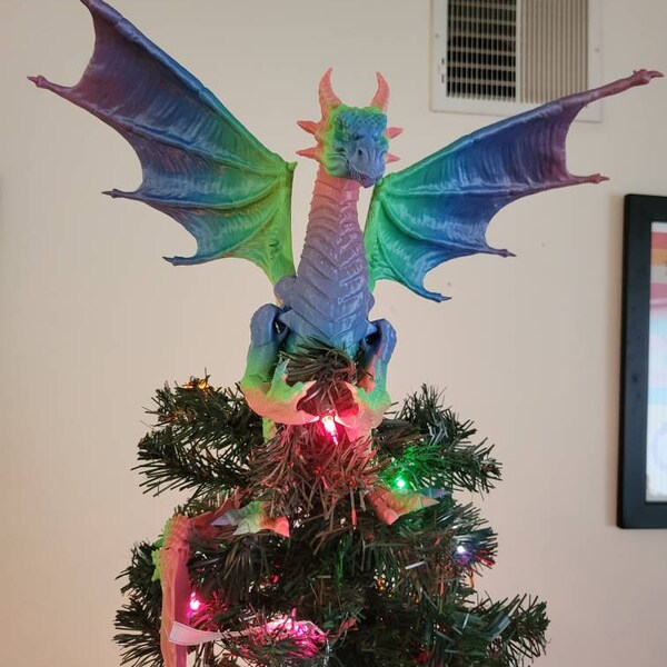Epic Dragon Tree Topper - Etsy