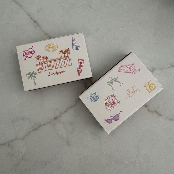 Custom Matchbox Design, Matchbox Template, Personalized Matches for ...