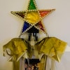 Traditional Philippine Capiz Mini Parol Star Flower Lantern, High ...