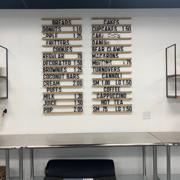 Letter Board Ledge, Set of 3 24” Ledges, Homework Station Decor, Letter ...