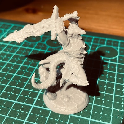 Elf Ranger Fighter Elf Fighter Miniature 28mm Scale 32mm Scale 75mm ...