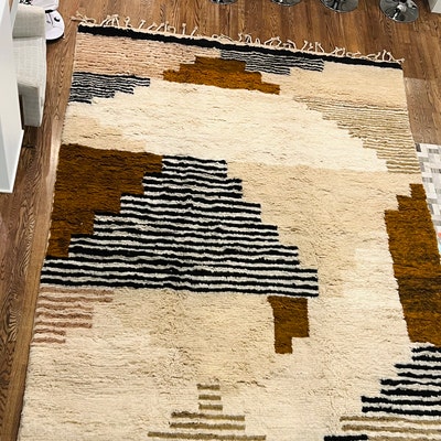 AMAZING CUSTOM RUNNER, Moroccan Handmade Runner Rug, Sheep Wool Rug ...