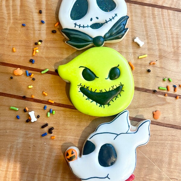 Nightmare Crew Set of 4 Cookie Cutter - Halloween Cookie Cutters - Etsy