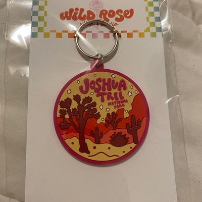 Joshua Tree National Park Keychain - Etsy