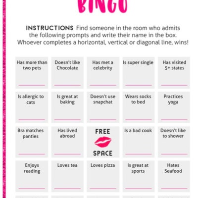 Family Reunion Mix and Mingle Game Family Gathering Party Activities ...