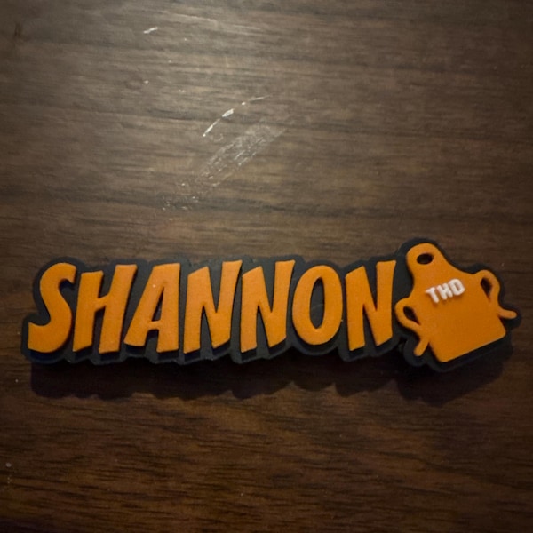 Custom Name Tags With Apron, 3D Printed Name Tag Employee Name Tag - Etsy