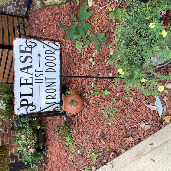 Summer Popsicle Slate Welcome Garden Sign, Hand Painted Personalized ...