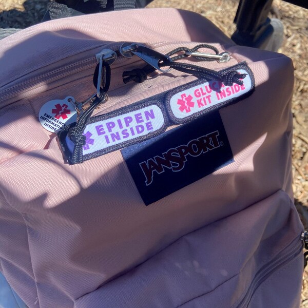 Epilepsy Medication Inside Medical Alert Patch Custom ID for Medic ...