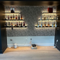 Double Recessed LED Built in Aluminum Floating Shelf - Etsy Australia