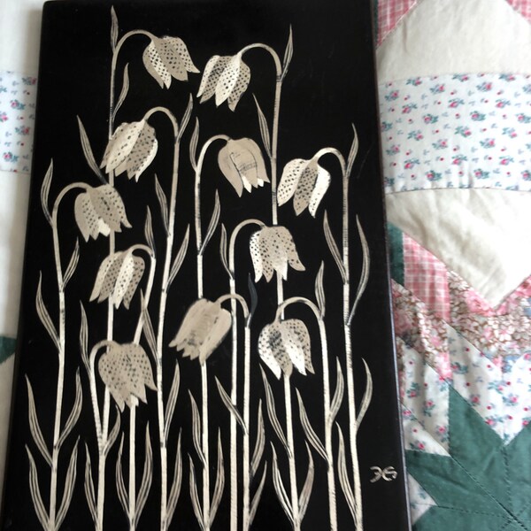 Vintage Swedish Tvist Stitch Wall Hanging – Handwoven Folk Art Textile ...