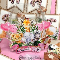 Safari Baby-Tiere, Aquarell Kindertiere Sublimation PNG, Safari Clip ...