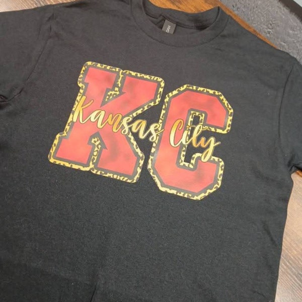 KC Football Faux Hat Patch PNG Instant Download DTF Digital Design ...