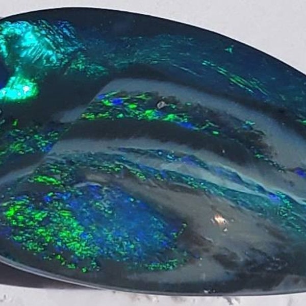 3.13 CTS L.ridge Opal Doublet on Black Potch Stone TBO-A236 - Etsy