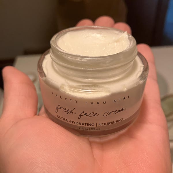 Fresh Face Cream | Face Moisturizer | Deeply Moisturizing - Etsy