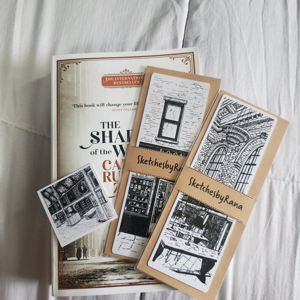 New York Bookmarks Set of 4, New York City Architecture Bookmarks, New ...