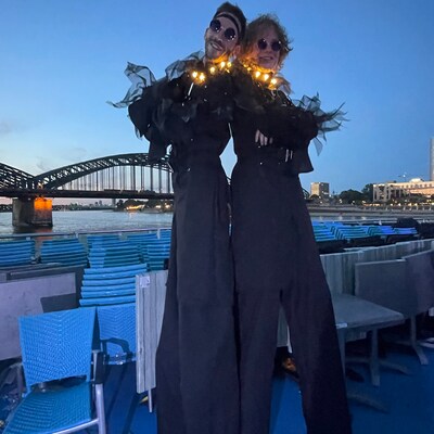 Mardigras Mime Stilt Costume - Etsy