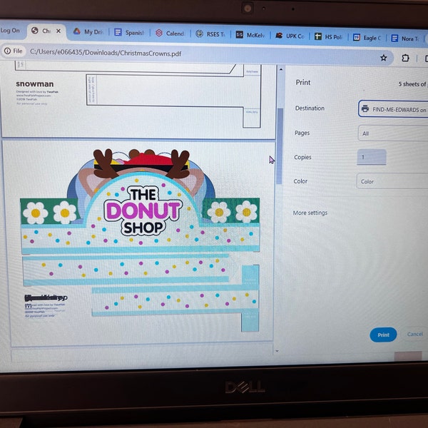 Hen Coloring Crown Chicken Farm Party Favor, Barnyard Birthday, Farm ...