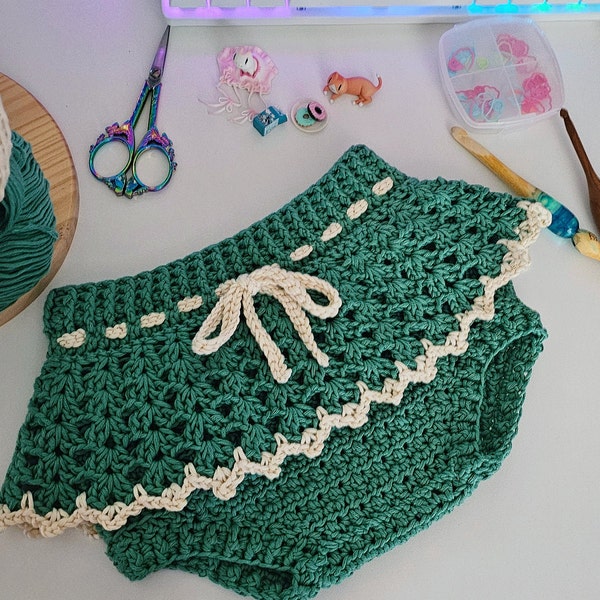 Crochet Pattern Baby Bloomers - Newborn to 24 Months - Etsy