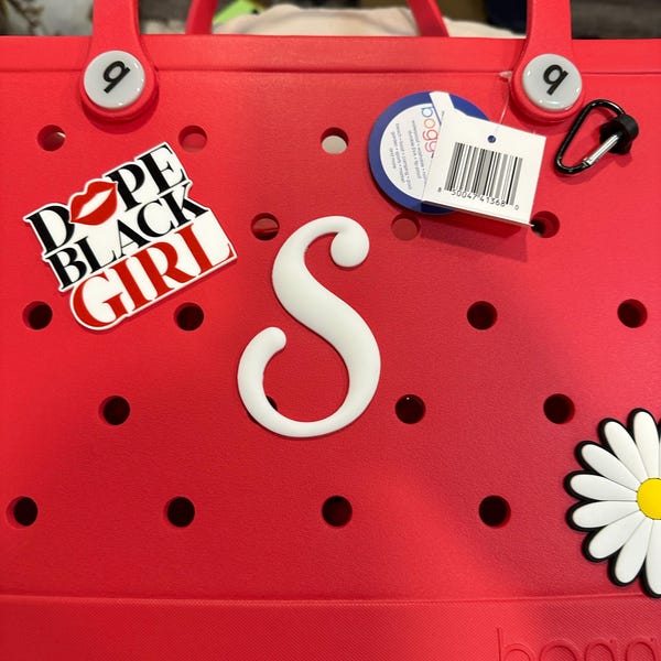 Dope Black Girl Purse Charms for Your Bogg Bag, Original and Baby Bogg ...