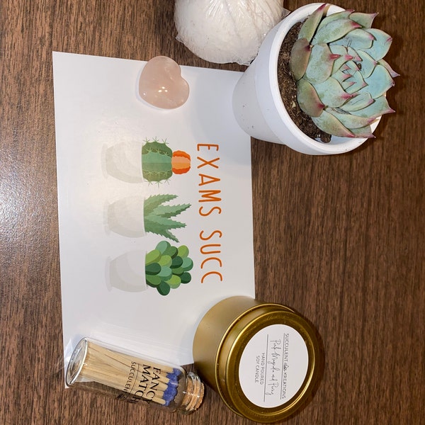Final Exams Gift Box - Exam Care Package - Gift for Student - College ...