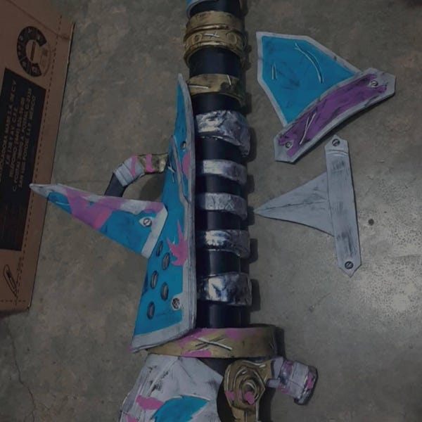 Jinx Arcane Fishbones Cosplay Blueprint and Instruction Guide (PDF) - Etsy