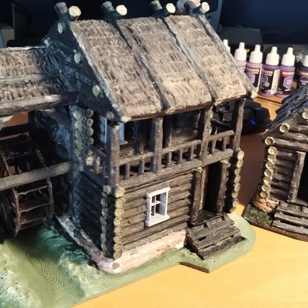 Medieval Grain Silo: Middle Ages Storage Facility for Grain and ...