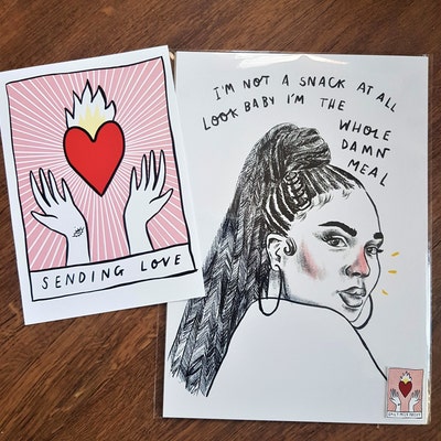 Lizzo Juice A4 Print - Etsy UK