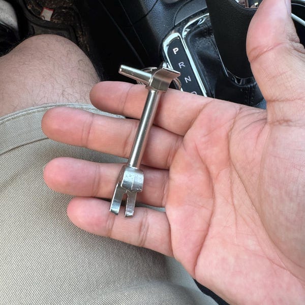 Chrome Halligan Bottle Opener Keychain - Firefighter Gift - Etsy