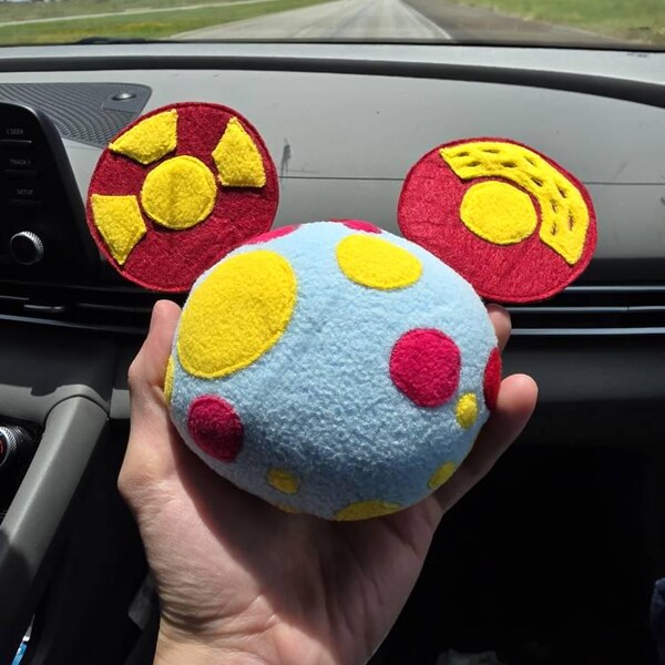 Klampon Plushie, Blue Crocodile Plush, Handmade Stuffed Animal, 10.6in ...