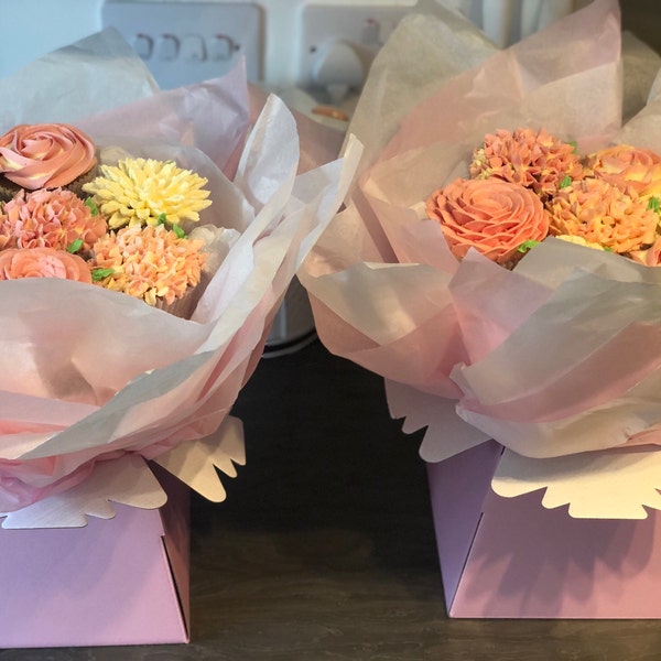 Living Vases Florist Bouquet Box Flower Plant Aqua Sweet Boxes Many ...