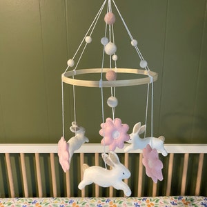 Peter Rabbit Mobile/rabbit Felt Mobile/mobile With - Etsy