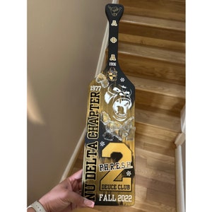 Alpha Phi Alpha Paddle - Etsy