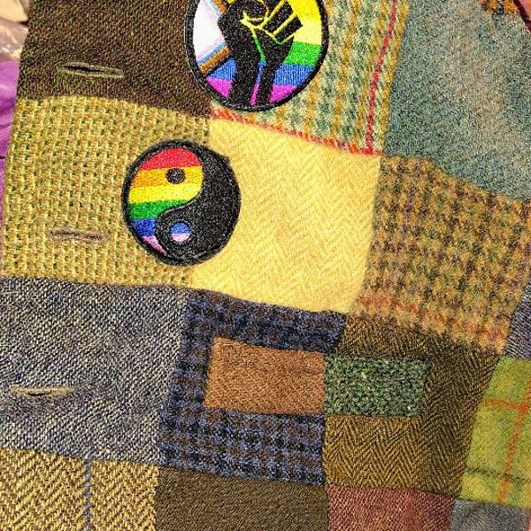 Asexual Ace Pride Pentacle Sew on Embroidered Patch - Etsy