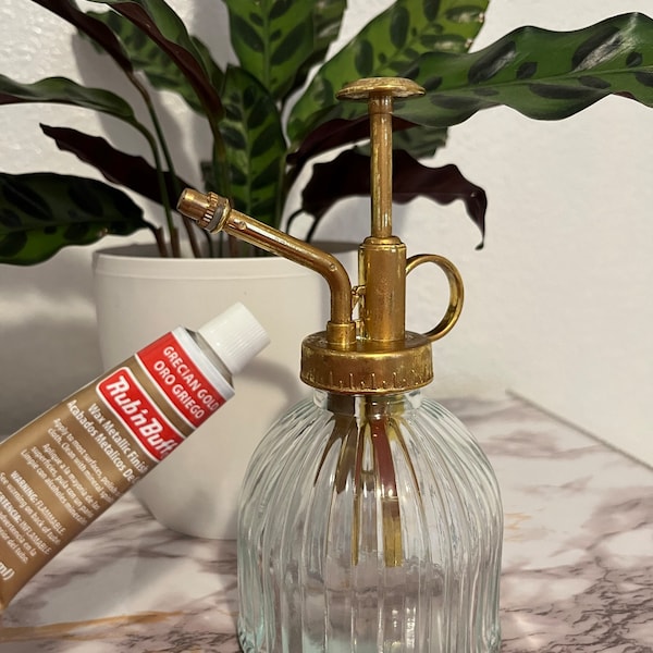 Plant Mister, Plant Spritzer, Vintage Plant Mister, Glass Plant Mister ...