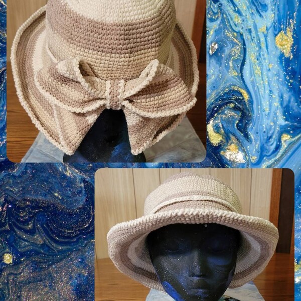 RUFFLE Granny Square Crochet Hat Pattern | Crochet Bucket Hat | Crochet ...