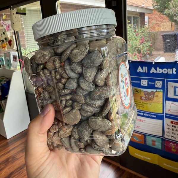 Nature-inspired Rock Sensory Bin Filler, Pretend Rocks, Construction ...
