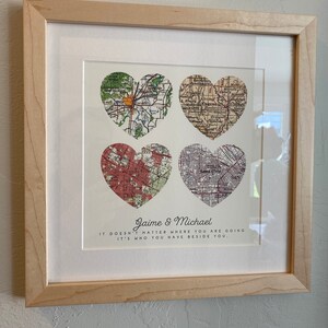 Columbus Ohio Heart Map Print Ohio Map Art OH Map Gift | Etsy