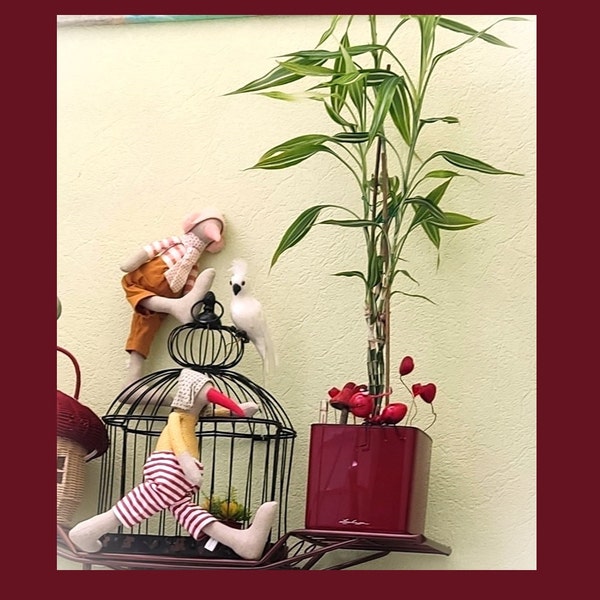 Modern Nursery Décor, Animal Doll, Handmade Bird, Art Doll, Stuffed ...