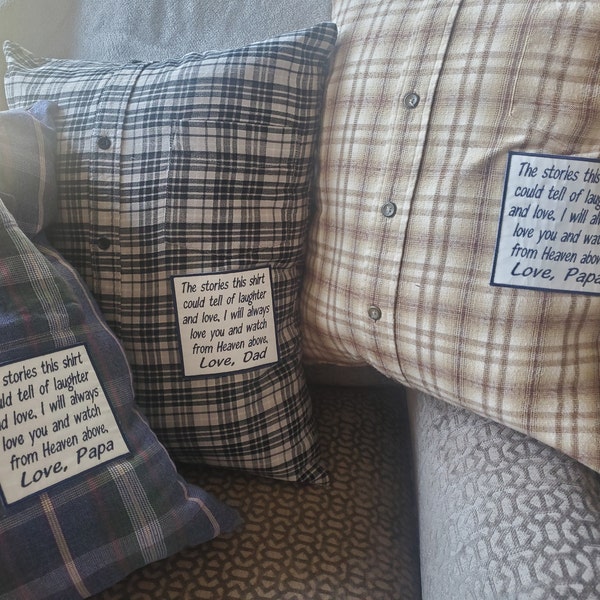 Memory Pillow Sewing Tutorial: Step-by-step Instructions (PDF Pattern ...