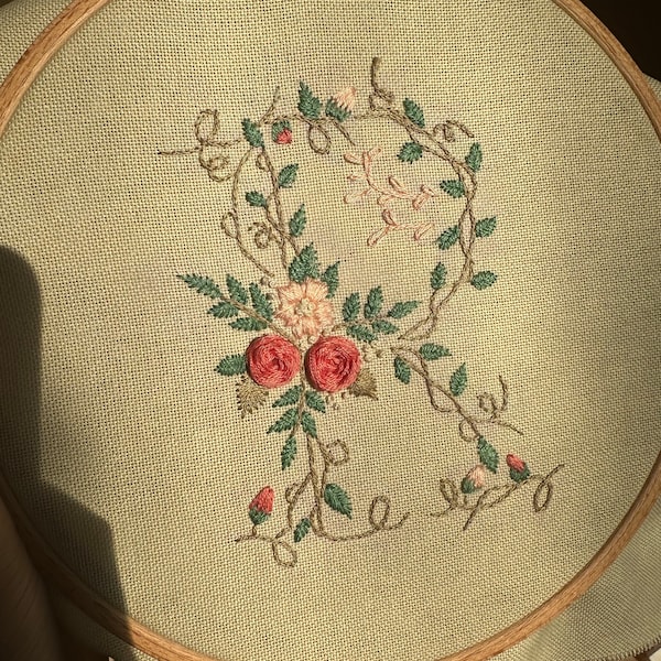 PDF Pattern+ Video Tutorial/alphabet-ivy-hand Embroidery Pattern ...