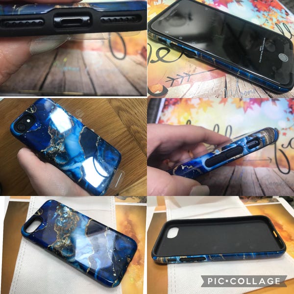 Amber Precious Stone Opal and Gold Phone Case Tough Phone Casing iPhone ...