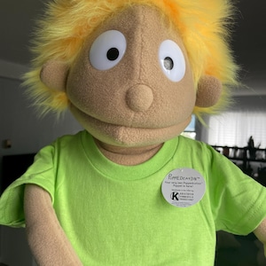 Customizable Boy Puppet 2 Professional Puppet available in Black Light ...